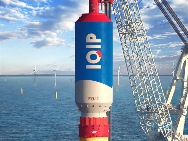 EQ-Piling Technology | Driving down monopiles using water mass