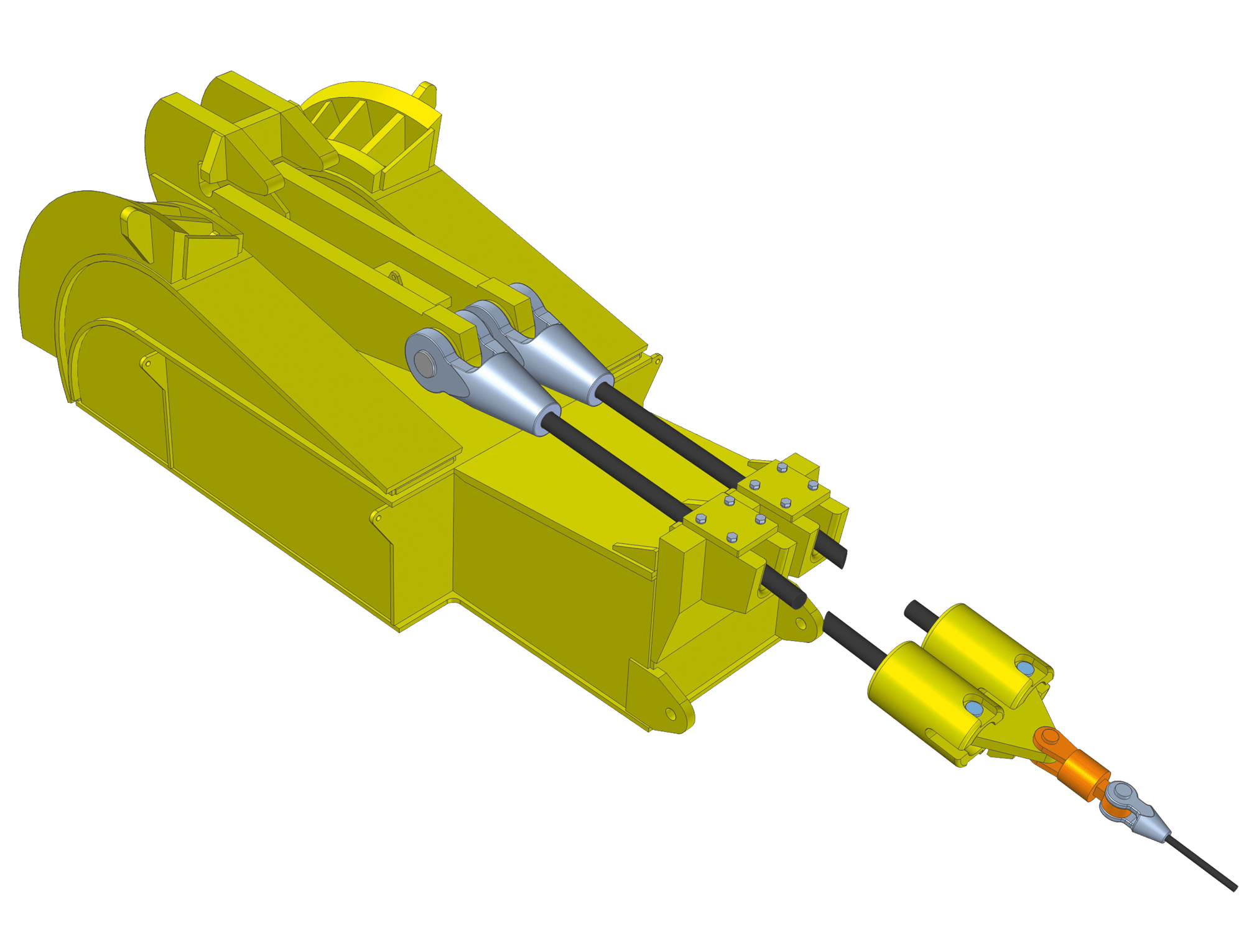 Saddle & Hook - Controlled fixed hinge point