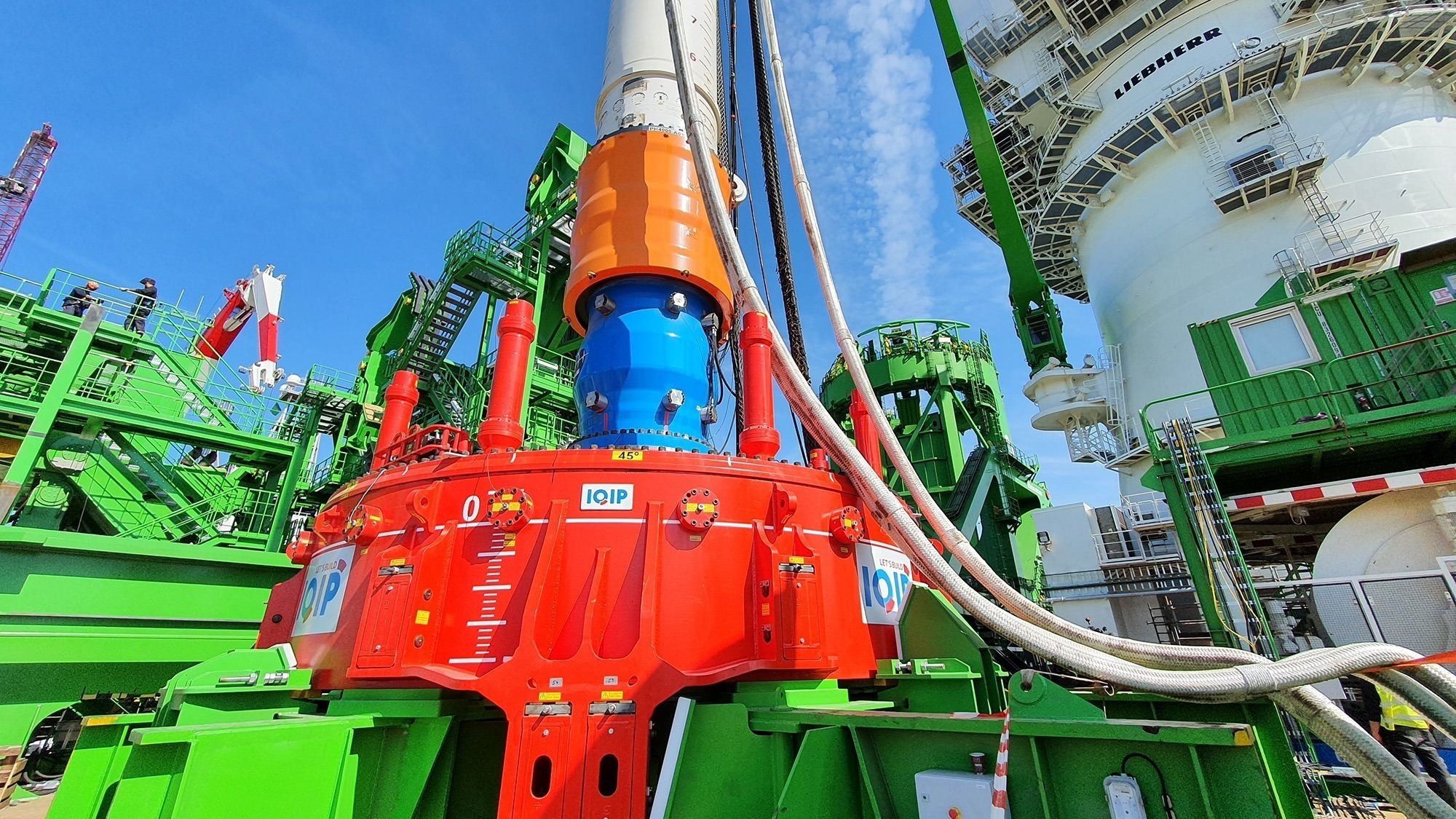 First monopile installed at Arcadis Ost 1 - IQIP