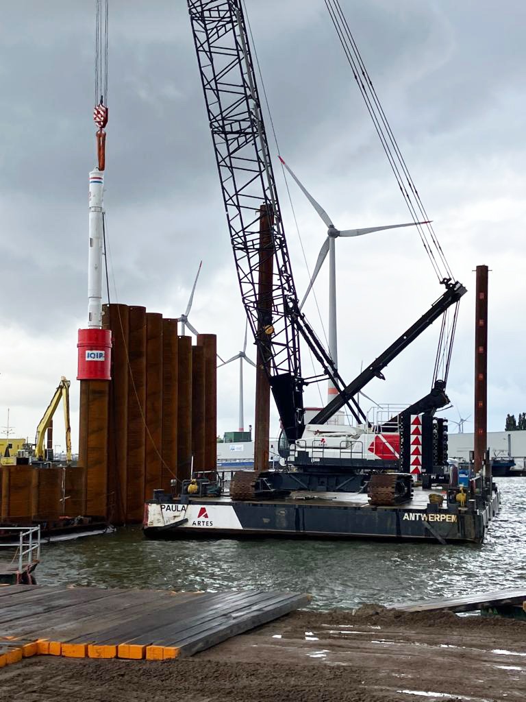 IQIP Delivers Custom Hydrohammer Spread to DEME Infra for BASF Antwerp ...