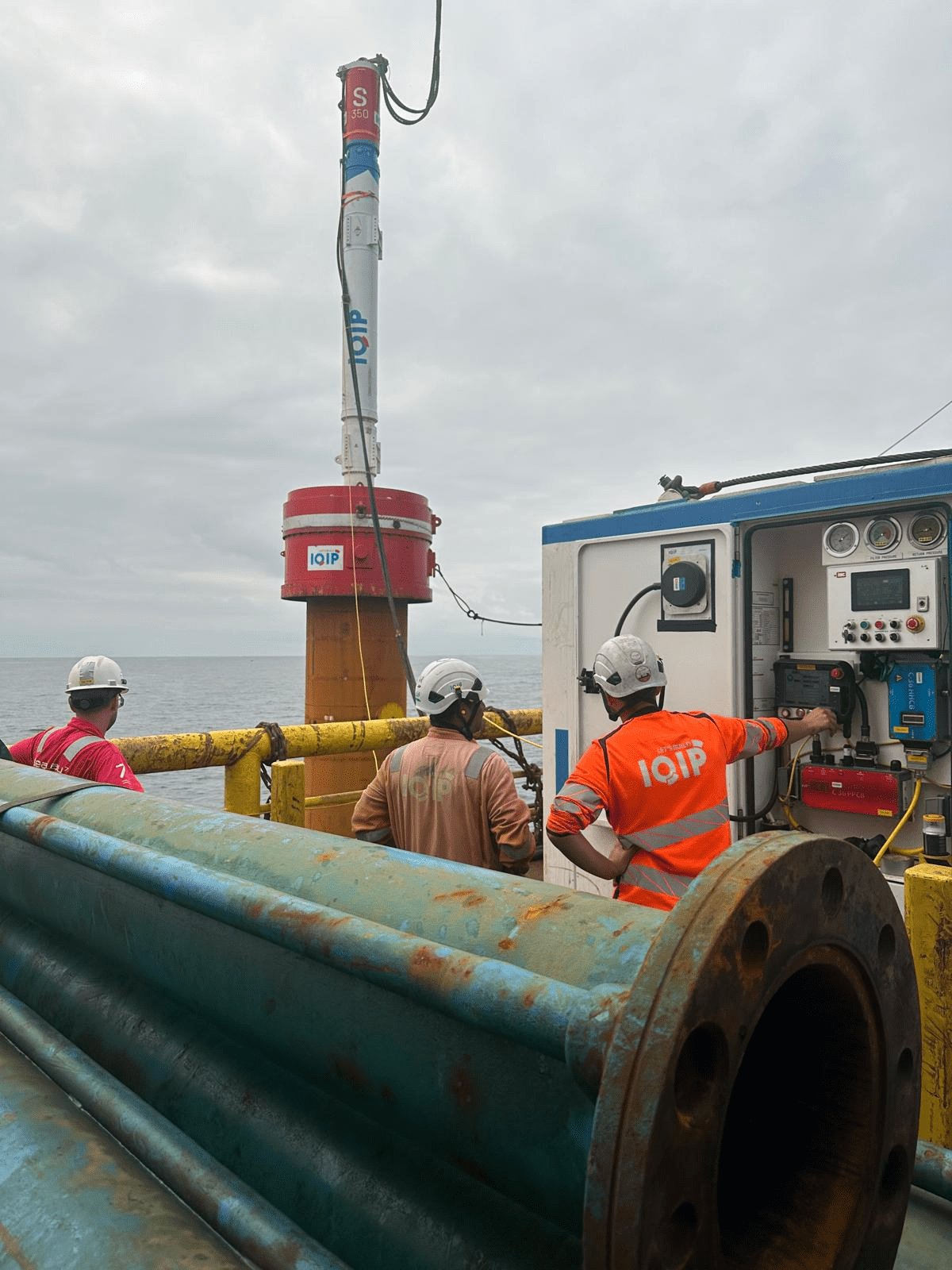 Pre-installation of sacrificial casing for FPU mooring system in Congo ...