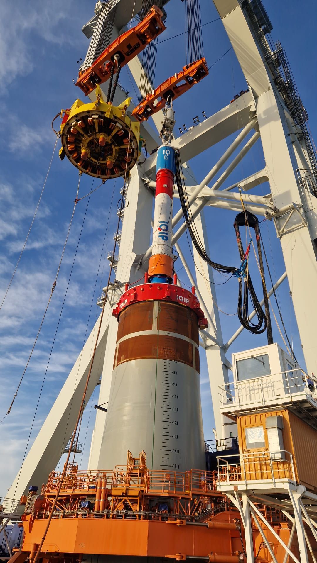 Foundation installation completed at Windanker offshore wind farm - IQIP